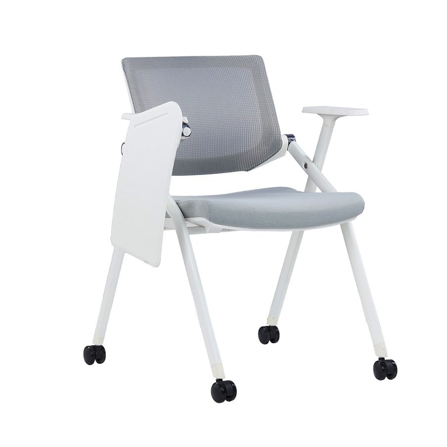 Lagos Training Chair with Wheels | White | Educational Chair - Office Furniture Dubai - Office4U ...